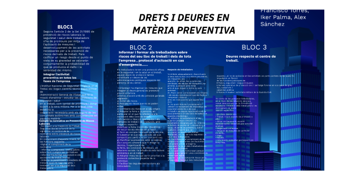 DRETS I DEURES EN MATÈRIA PREVENTIVA by Iker Palma on Prezi
