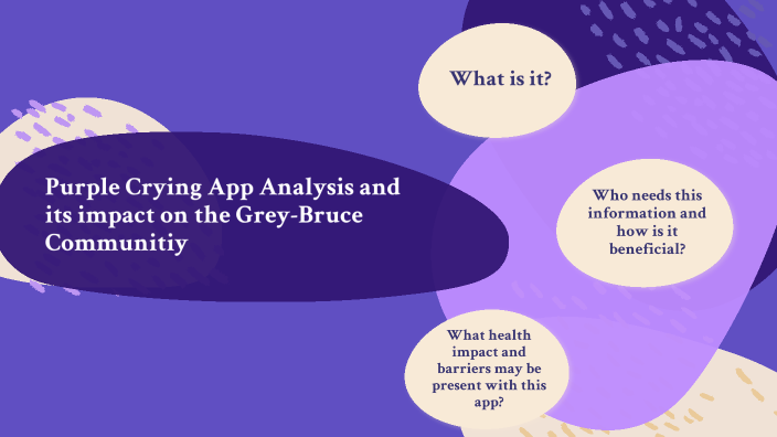 Purple Crying- Technology for Health Group Assignment by Mikenna ...