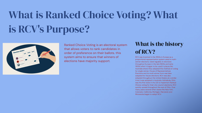 EVC's Ranked Choice Voting Module by Julia Flam on Prezi
