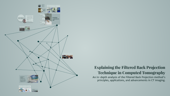 Explaining the Filtered Back Projection Technique in Computed ...