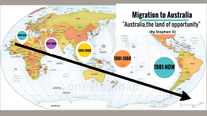 Australian Migration Timeline by Stephen Dantalis on Prezi