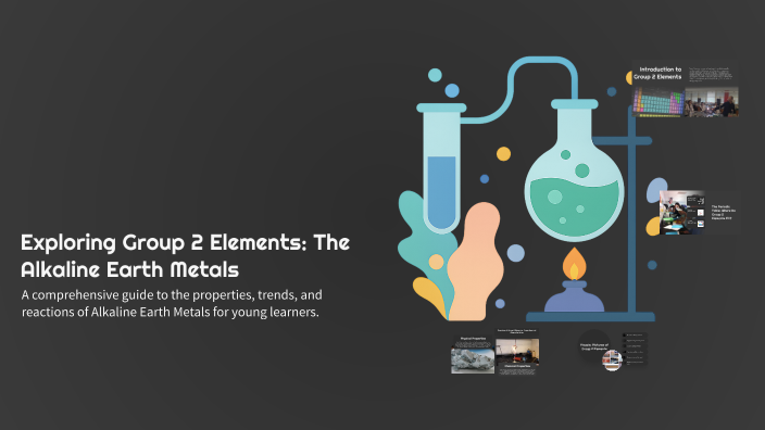 Exploring Group 2 Elements: The Alkaline Earth Metals by Amal Alsaleh ...