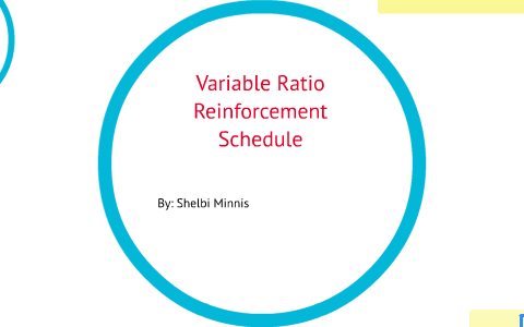 Variable Ratio Reinforcement Schedule by Shelbi Minnis on Prezi