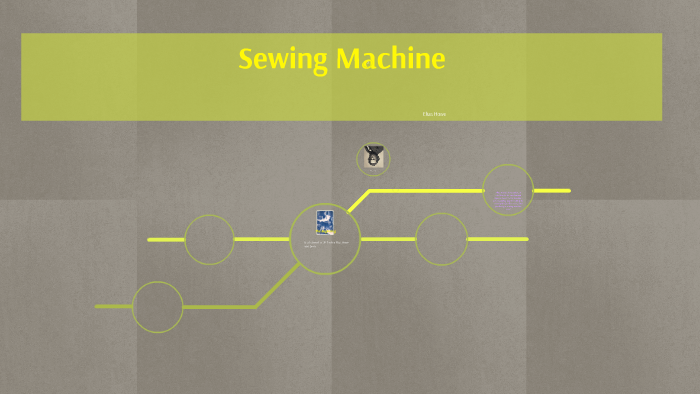 Sewing Machine by Quincy Slay