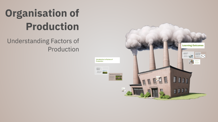 Organisation of Production by Prajakta Kesarkar on Prezi