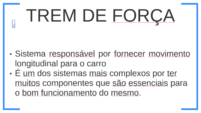 TREM DE FORÇA by Juliana Ramos on Prezi