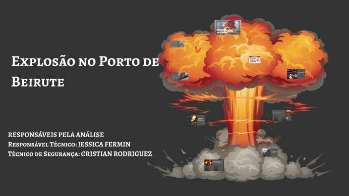 Explosão no Porto de Beirute by Jessica Fermin on Prezi