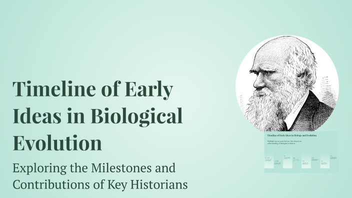 Timeline of Early Ideas in Biological Evolution by idan6680 idan6680 on ...
