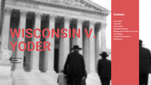 Wisconsin v. Yoder by Antonella Fazzano on Prezi Design