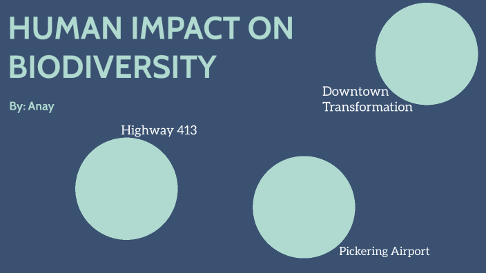 Human Impact on Biodiversity by anay patel on Prezi