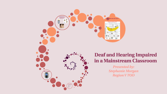 Deaf and Hearing Impaired in a Mainstream Classroom by stephanie morgan ...