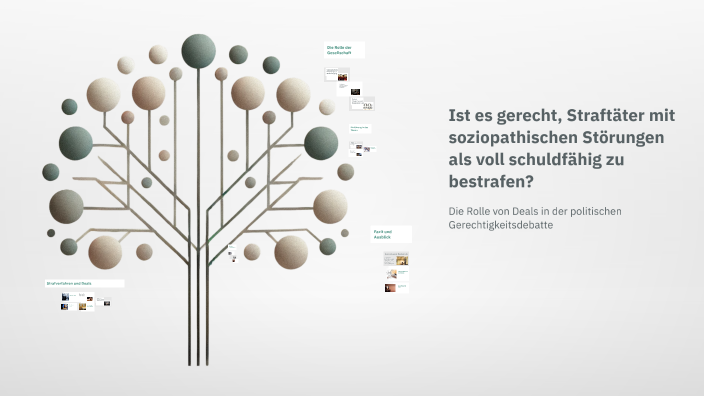 Ist es gerecht, Straftäter mit soziopathischen Störungen als voll ...
