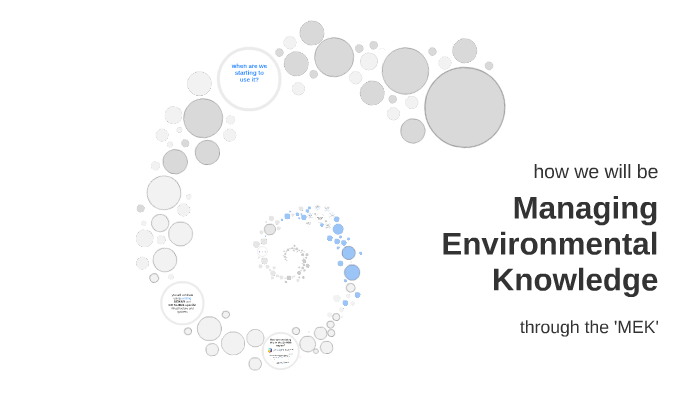 Managing Environmental Knowledge by Amy Teitzel on Prezi