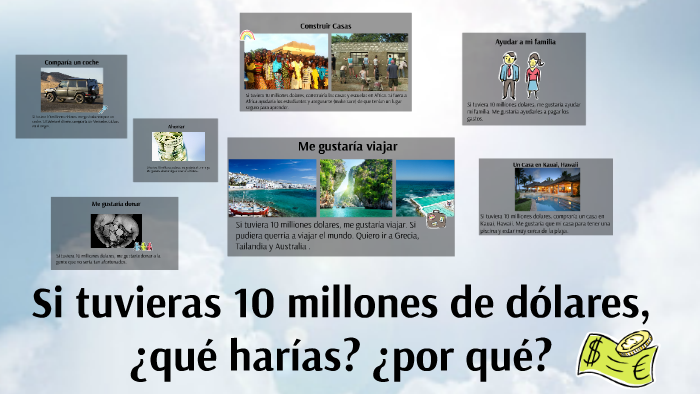 Si tuvieras 10 millones de dólares, ¿qué harías? ¿por qué? by Mika ...