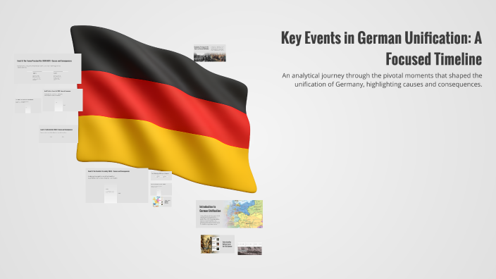 Key Events in German Unification: A Focused Timeline by payton watkins ...