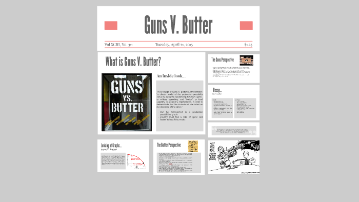 Guns V. Butter by Taylor Wenz on Prezi