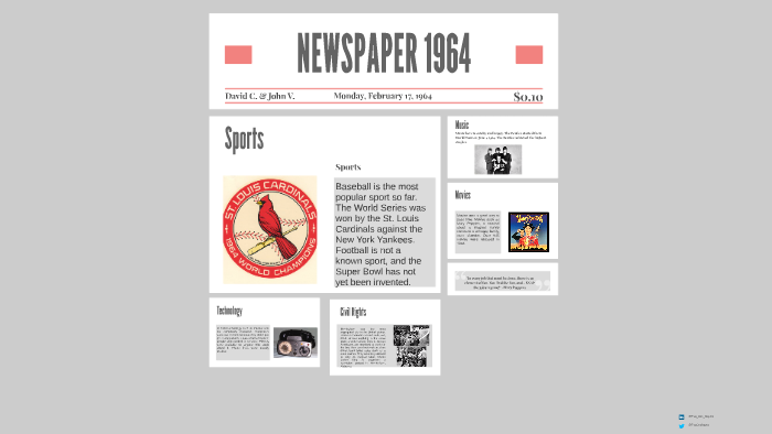 Monday, February 17, 1964 by David Castro on Prezi