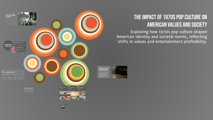 The Impact of 1970s Pop Culture on American Values and Society by ...