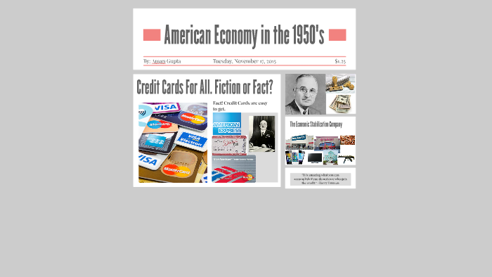 American Economy in the 1950's by Aman Gupta on Prezi