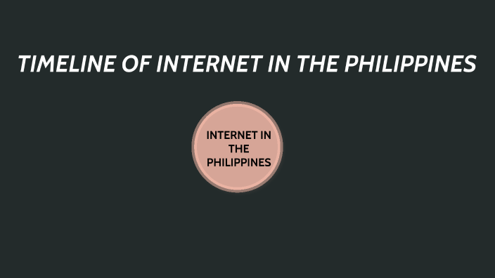 TIMELINE OF INTERNET IN THE PHILIPPINES by andrey torralba on Prezi