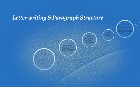 Letter writing & Paragraph Structure by Rachel sherwood on Prezi