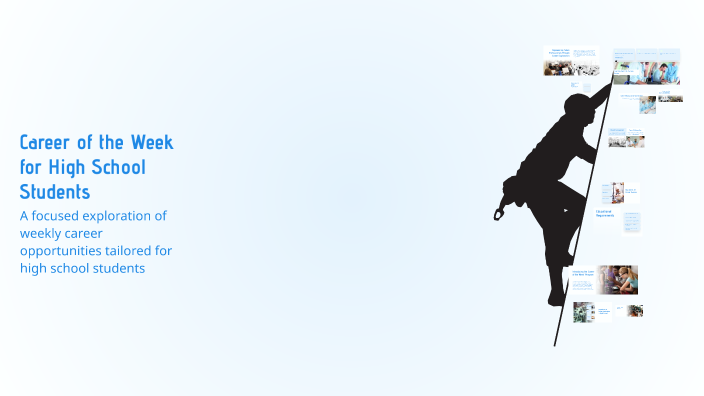 Career of the Week for High School Students by Amy Davala on Prezi