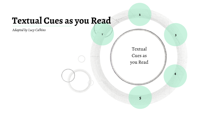 Textual Cues by Kate Ricotta on Prezi