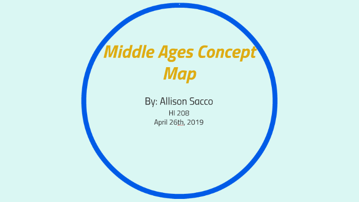 Middle Ages Concept Map by Allison S on Prezi