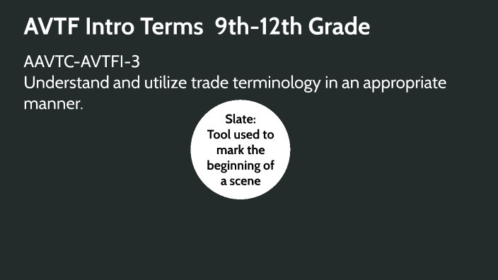 AVTF Introduction by Carol Parrish on Prezi