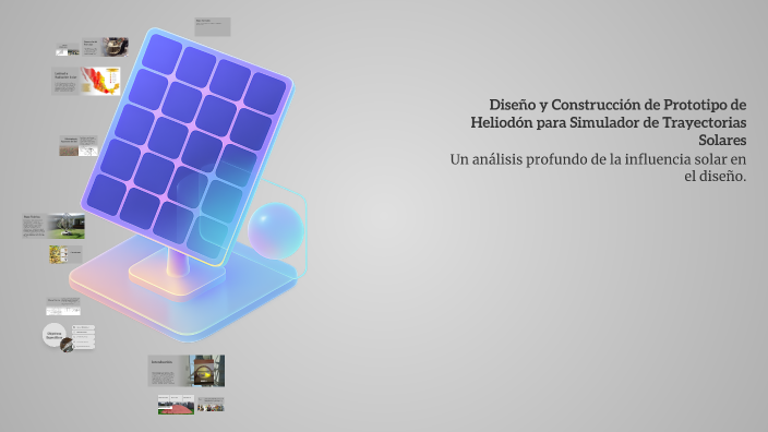 Diseño y Construcción de Prototipo de Heliodón para Simulador de ...