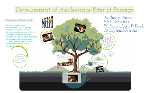 Development of Adolescence-Rites of Passage by anthony branco on Prezi