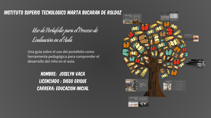 Uso de Portafolio para el Proceso de Evaluación en el Aula by Joselyn ...