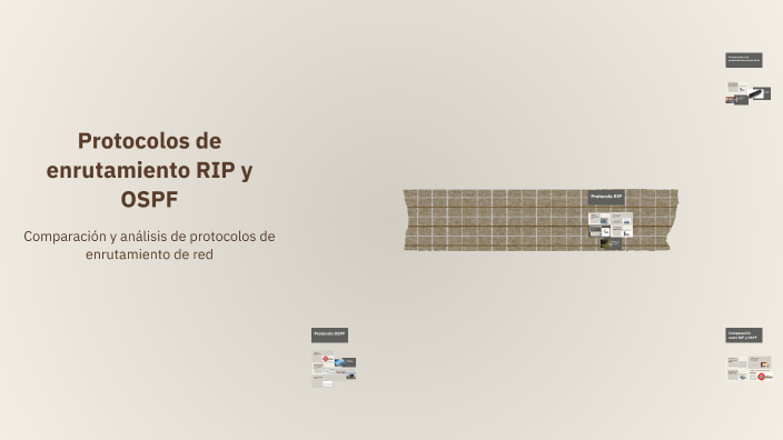 Protocolos de enrutamiento RIP y OSPF by Alvaro Quispe on Prezi
