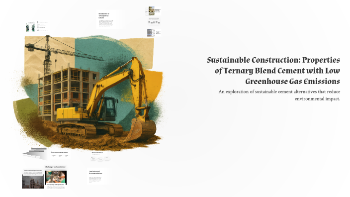 Sustainable Construction: Properties of Ternary Blend Cement with Low ...
