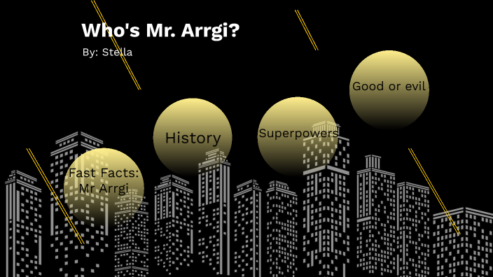 Superhero:Argon by Stella wei on Prezi