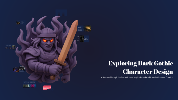Exploring Dark Gothic Character Design by tina travis on Prezi