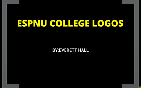 ESPNU COLLEGE LOGOS by Everett Hall on Prezi