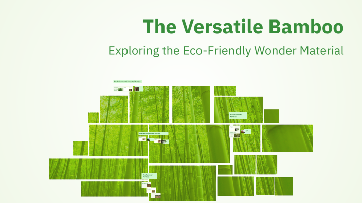 The Versatile Bamboo by Harshal Pandit on Prezi