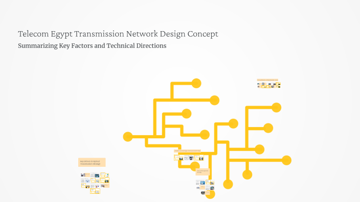 Telecom Egypt Transmission Network Design Concept by Ehab Adel on Prezi