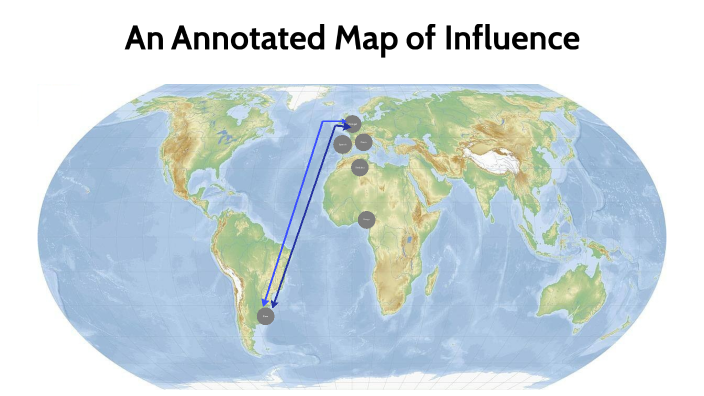An Annotated Map of Influence - Ali. B by Aliya Bowman on Prezi