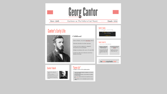 Georg Cantor by Evelyn Datte on Prezi