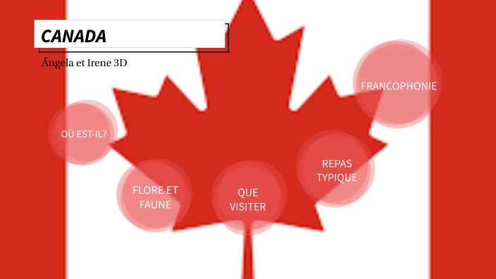 FRANCOPHONIE CANADA by Ángela Guinea on Prezi