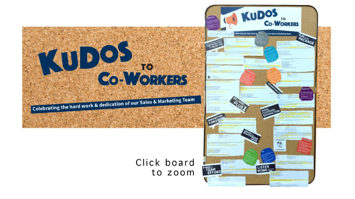 Kudos to CoWorkers by PCB Piezotronics on Prezi