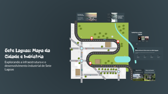 Sete Lagoas: Mapa da Cidade e Indústria by WELLINGTON HENRIQUE RIBEIRO ...