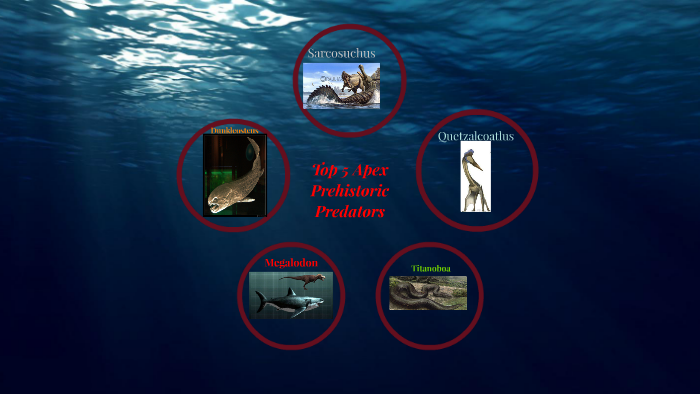 Top 5 Prehistoric Apex Predators by Lu Malpica on Prezi