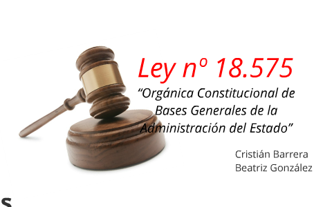 Ley 18.575 by Cristián Barrera on Prezi