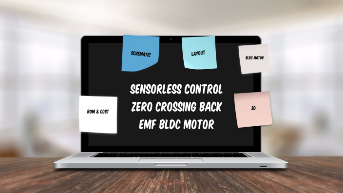Sensorless Control Zero crossing back emf bldc motor by Abdalrhman ...