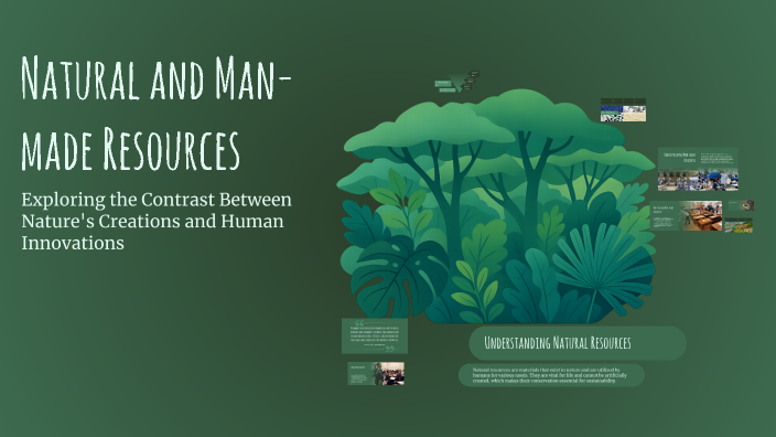 Natural and Man-made Resources by william t on Prezi
