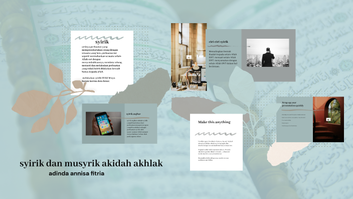 Syirik and Musyrik in Islam by Adinda annisa Fitria on Prezi