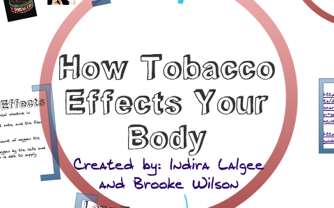 How Tobacco Affects Your Body by Indira Lalgee on Prezi